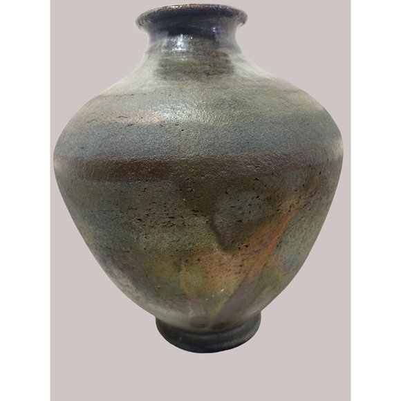 Raku | Accents | Raku Studio Pottery Vase Signed Original Piece ...